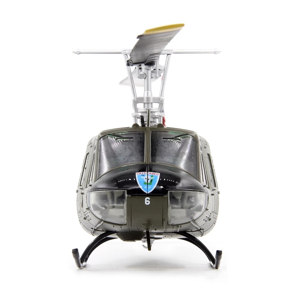 29cm Diecast Alloy 1/48 USA UH-1 Huey Helicopter Aircraft Model Static ...