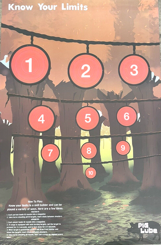 Action Target Know your Limits KYL Target Paper 23" x 35" 500 Per Box ...