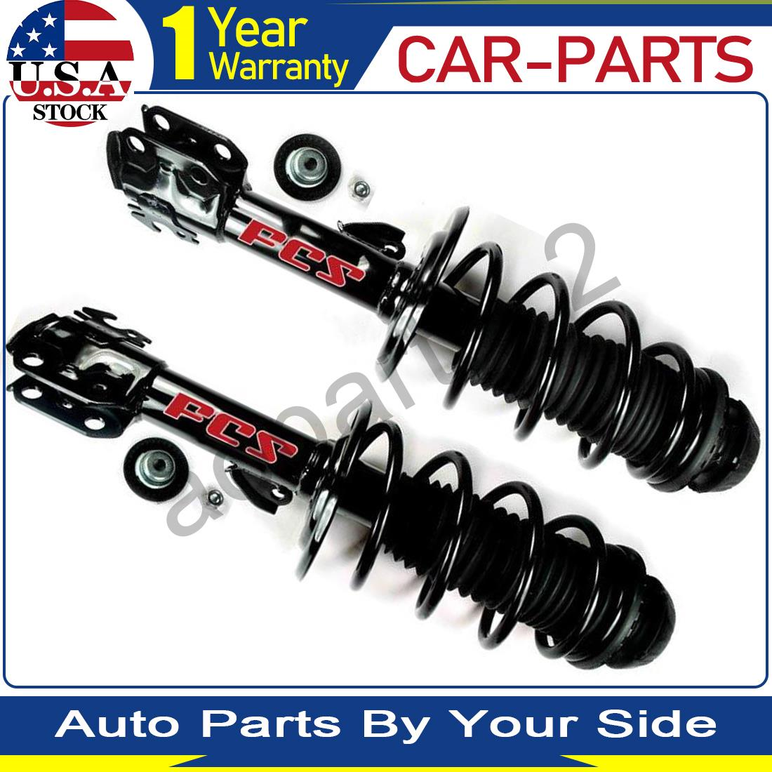 FCS Parts Struts Front Shocks Driver Passenger for 2006-2018 Toyota ...