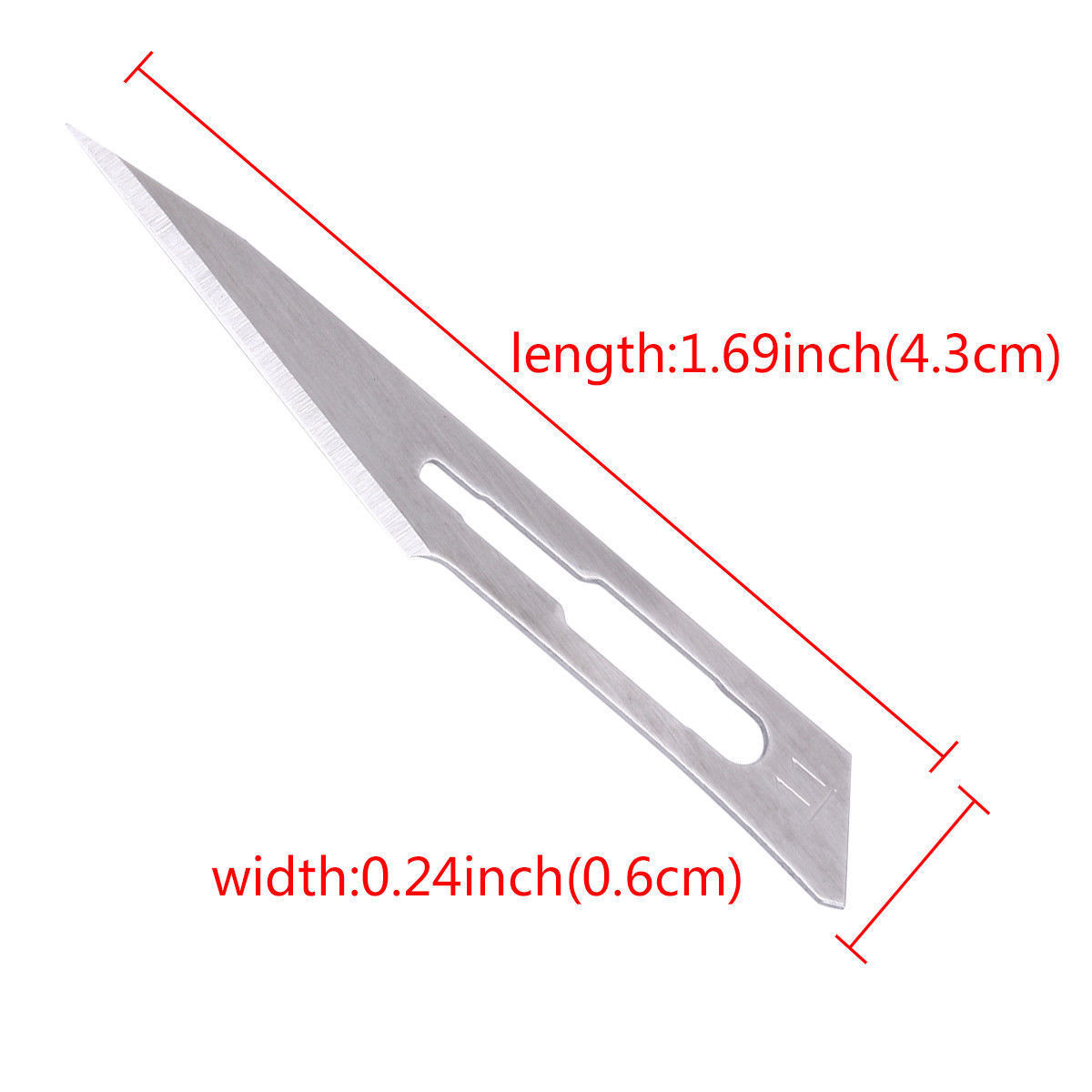 100Pcs Sterile #11 Surgical Blades+1Pc #3 Scalpel Knife Handle Medical ...