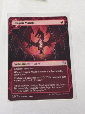 Dragon Mantle Wilds of Eldraine: Enchanting Tales #41 MTG | eBay UK