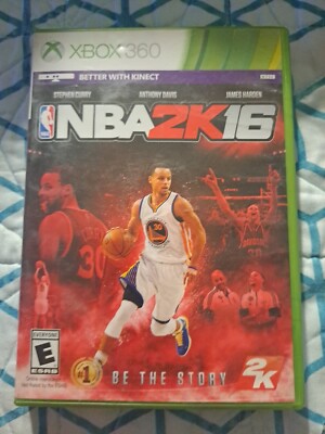 NBA 2K16 (Microsoft Xbox 360, 2015) STEPH CURRY COVER 710425495960| eBay