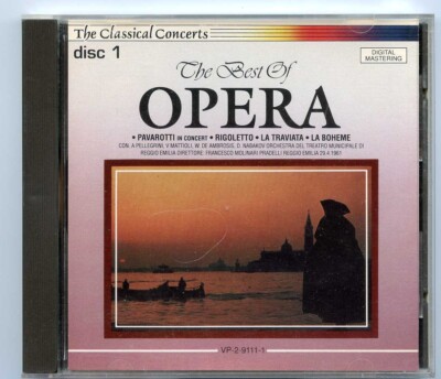 The Classical Concerts Best Of Opera Vol 1 CD | eBay