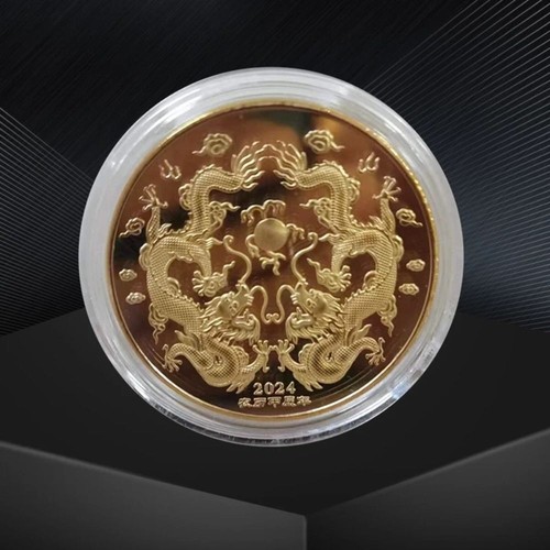 Creative Collectible Coins Gold Plated Zodiac coins Spring Festival | eBay
