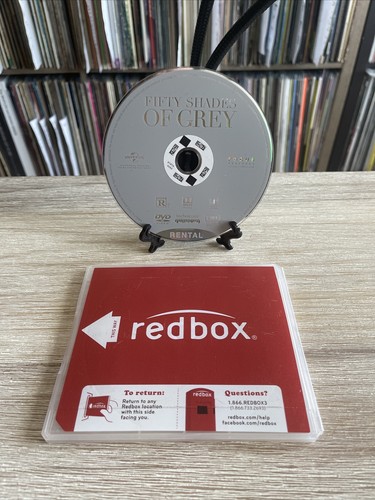Fifty Shades of Grey DVD Disc Only widescreen Redbox Version Red Box ...