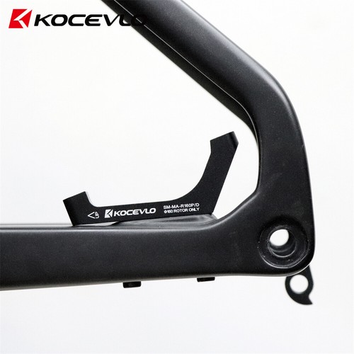 KOCEVLO Flat-Mount to Post-Mount Adapter for 160mm Rotor/SM-MA-F160P/D ...