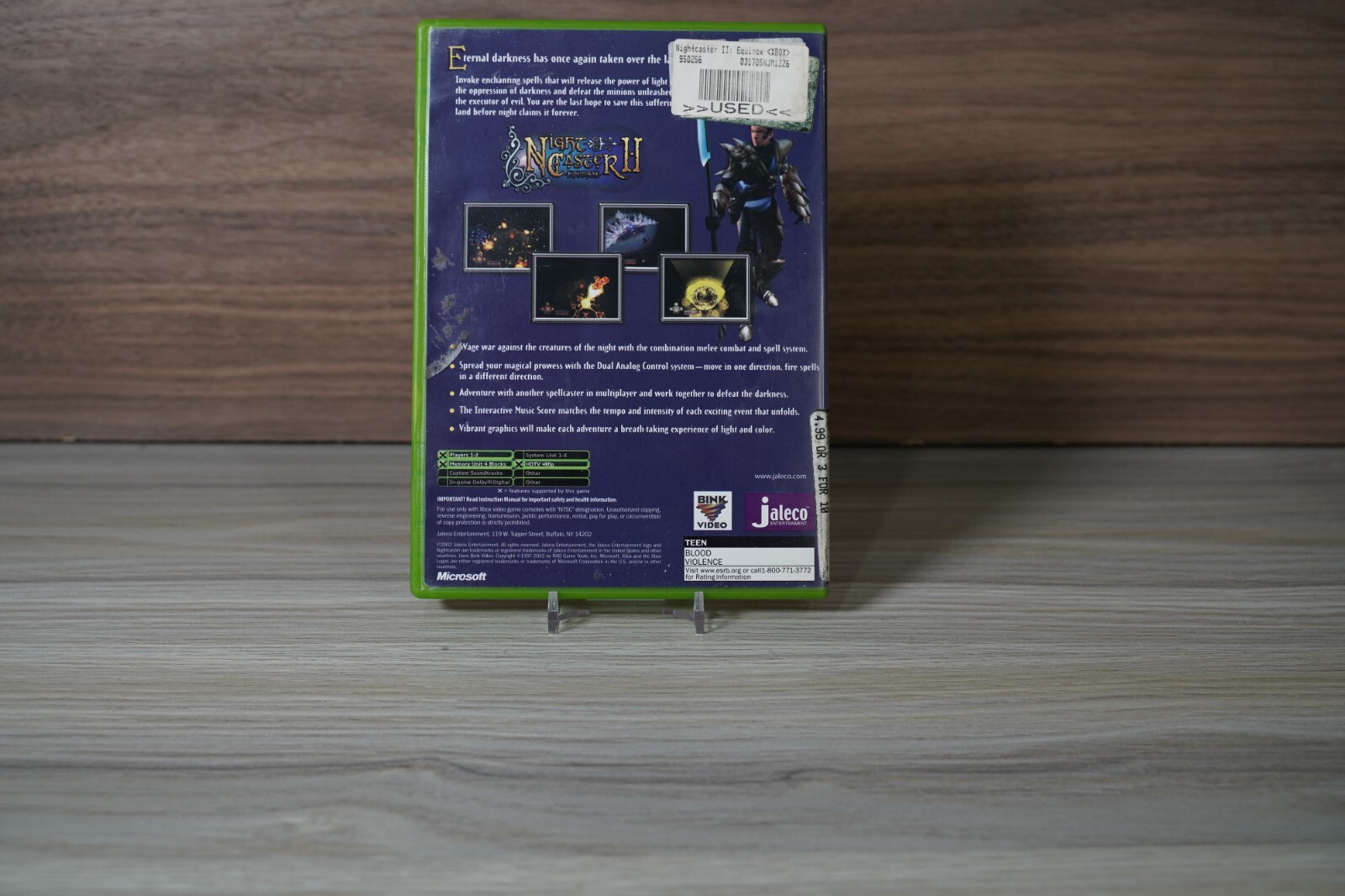 NightCaster II: Equinox (Microsoft Xbox, 2002) No Manual 32264181010 ...