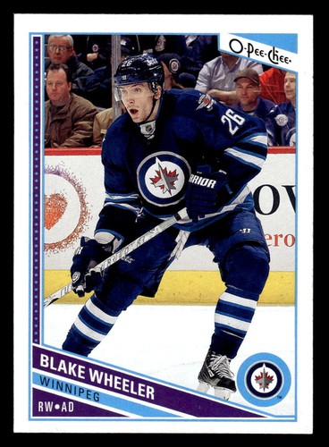 Blake Wheeler Winnipeg Jets 2013-14 O-Pee-Chee #476 | eBay