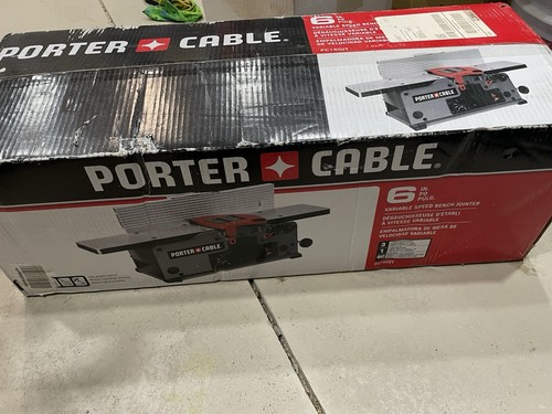NEW PORTER CABLE PC160JT 6" BENCH TOP VARIABLE SPEED BENCH JOINTER | eBay