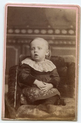CDV Photo - ABBOTT Family Baby (Earl) 1 1/2 yrs | eBay