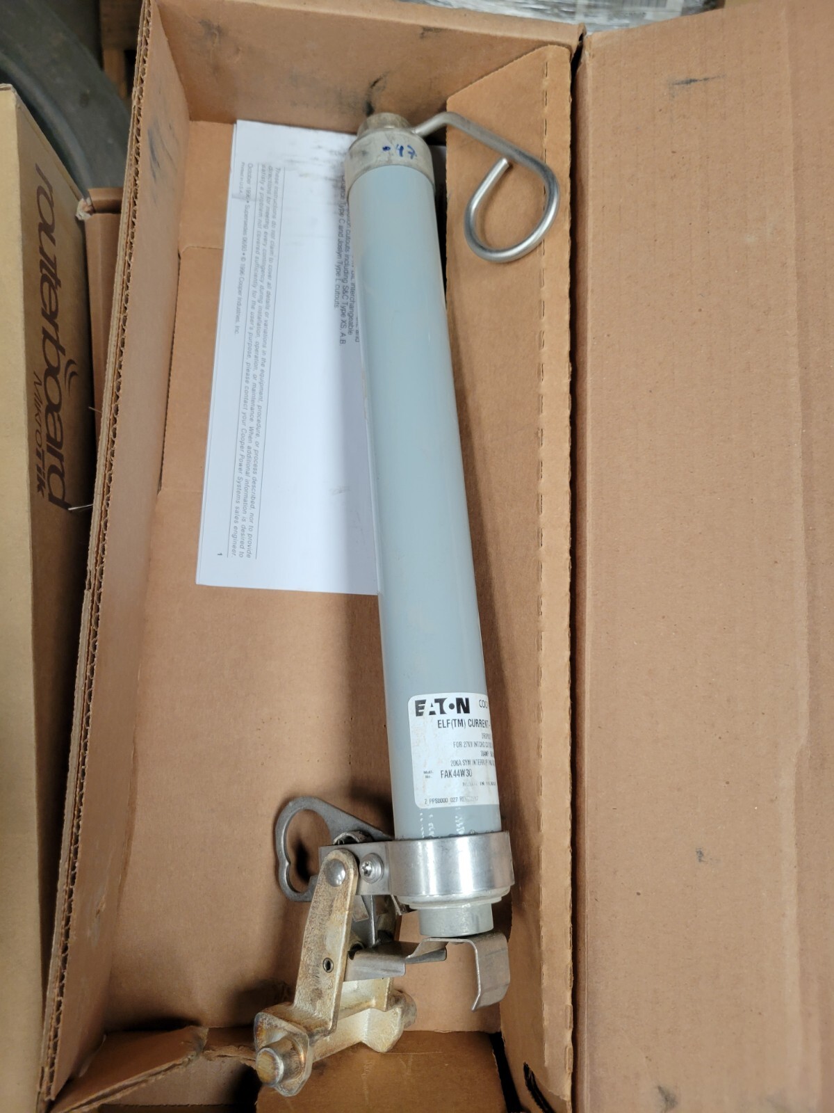 EATON FAK44W30 ELF FUSE 17.2KV DROPOUT CURRENT LIMITING 27KV 30A | eBay