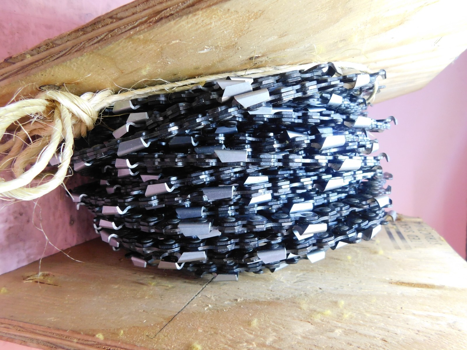 100FT 1/2" PITCH 058 GAUGE COMP. CHIPPER CHAINSAW CHAIN PM CANADIEN 10 ...