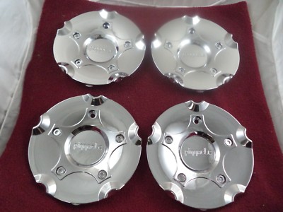 Pinnacle Wheels Chrome Custom Wheel Center Caps # 402-2075 (4 CAPS) | eBay