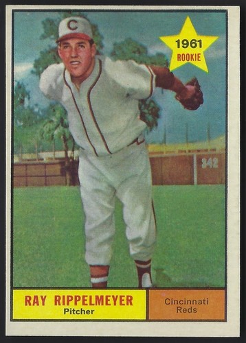 1961 Topps Ray Rippelmeyer ˟ RC Cincinnati Reds #276 | eBay