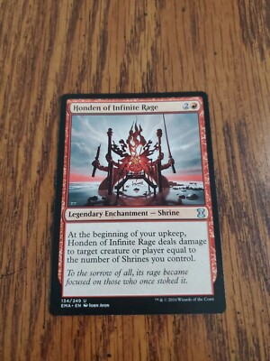 MTG Magic the Gathering Honden of Infinite Rage (134/265) Eternal ...