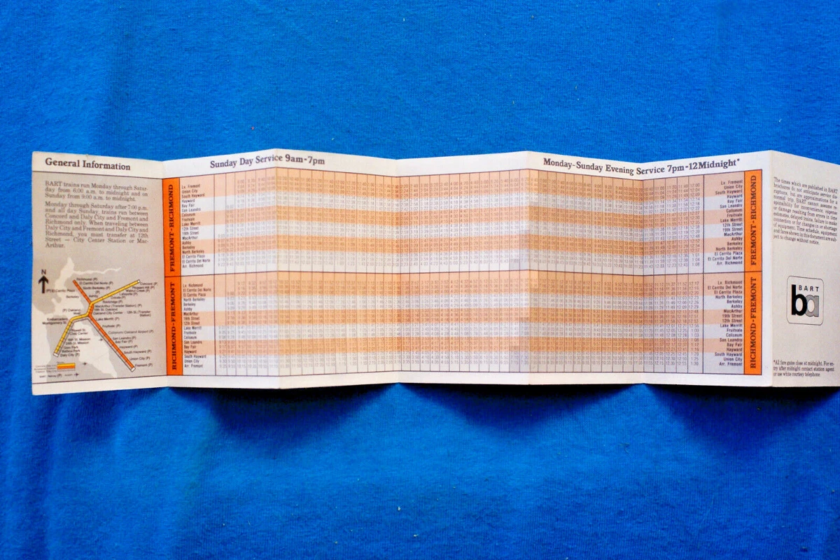 Hayward Bart Schedule