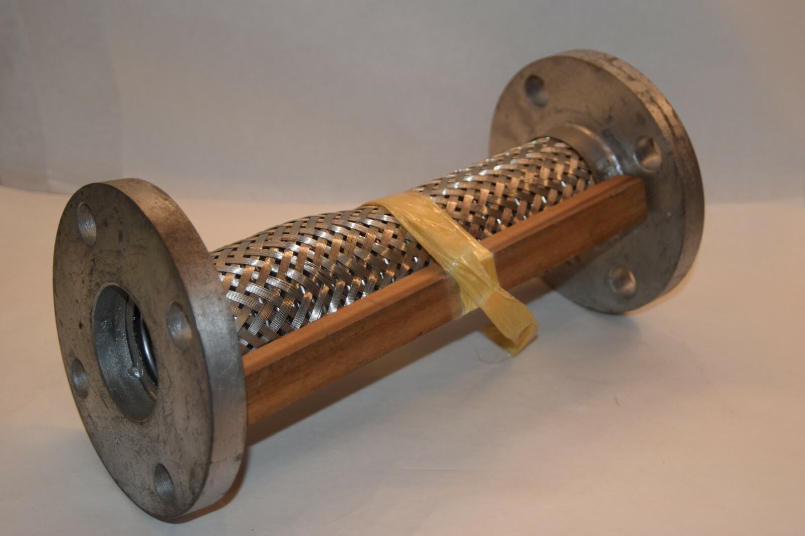 METRAFLEX 2" x 12" Stainless Flex pipe SS pump connection steel flange ...