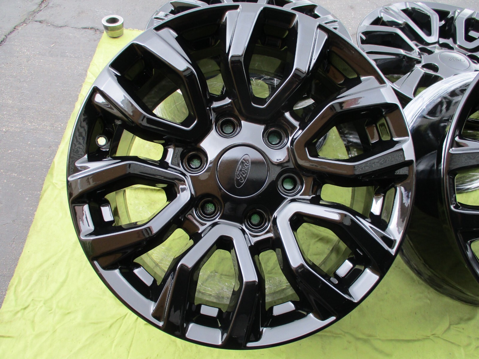 4- NEW 17" FORD RANGER KB3Z-1007-C GLOSS BLACK OEM WHEEL-EXCHANGE 2019 ...