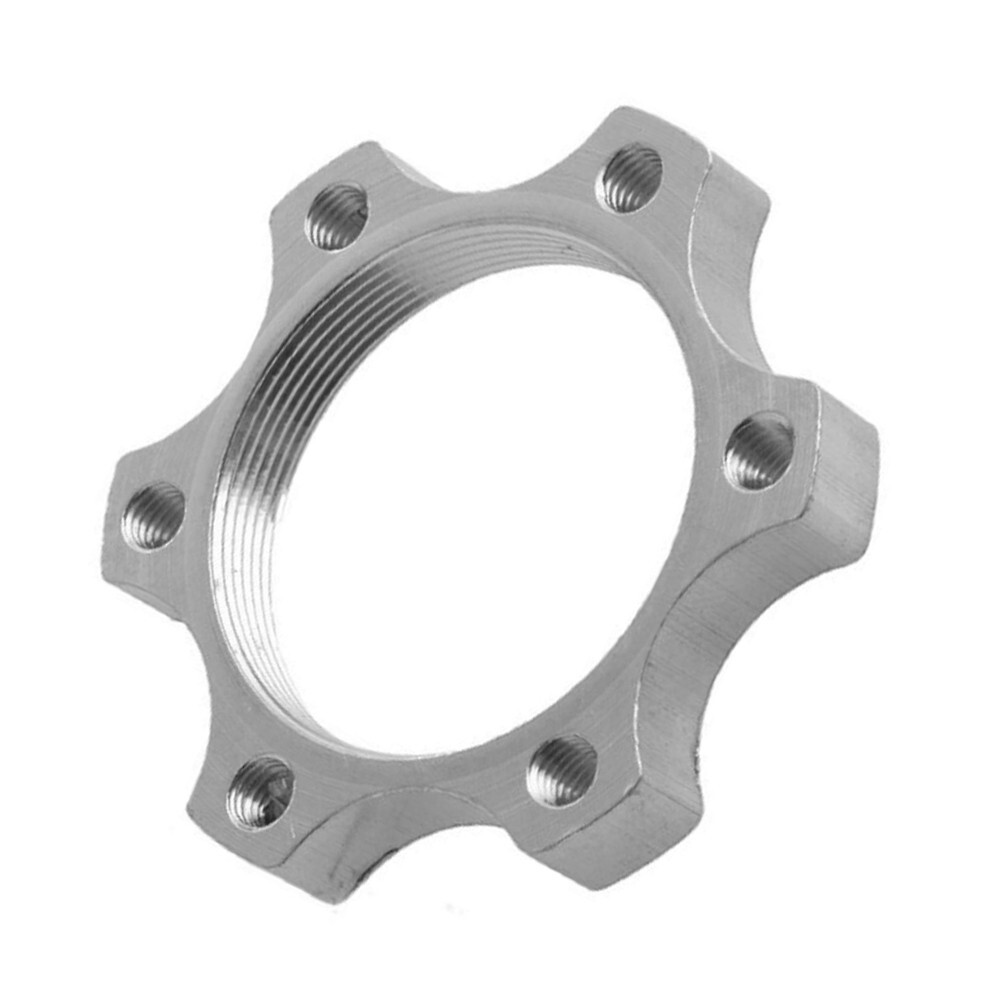 Disc Brake Rotor Flange Adapter for Bike Hubs 44mm Hole Distance Silver ...