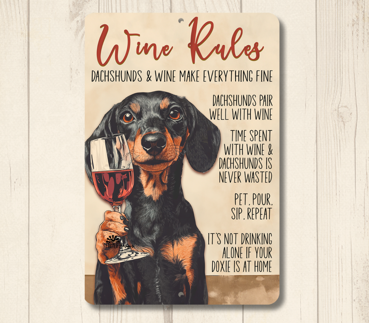 Wiener Dog Signs