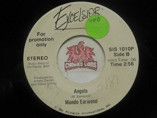 MUNDO EARWOOD: Angela / Same, 45 RPM VG (3A) | eBay