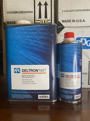 Ppg Clearcoat Deltron NXT 1 Gallon Dcu2021, 1 Qt Dcx61 NXT FREE ...