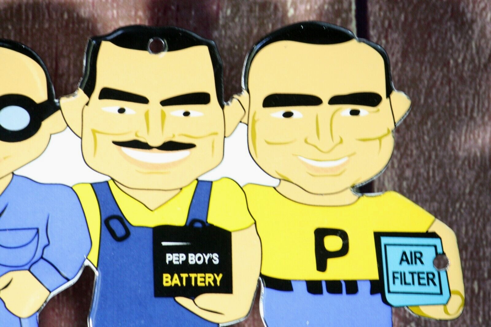 PEP BOY'S "THE BOYS" PORCELAIN COLLECTIBLE, RUSTIC, ADVERTISING | eBay