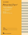 5 packs Deluxe Wirebound Super Premium Manuscript Paper (Gold Cover ...