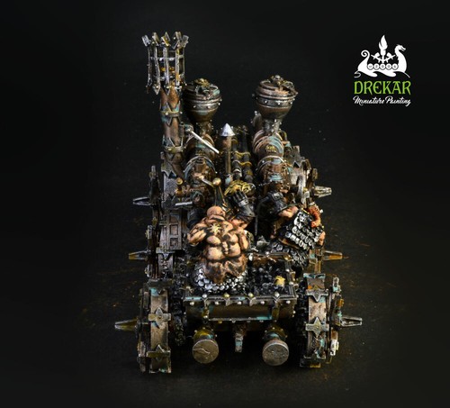 Iron Daemon War Engine Chaos dwarf forgeworld ** COMMISSION ** painting ...