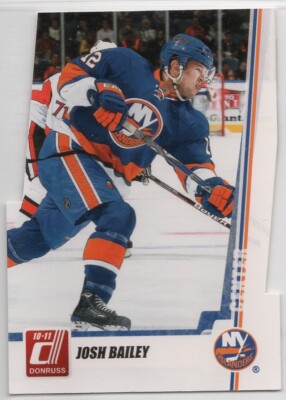 2010-11 Donruss Josh Bailey #35 Islanders Die Cut SN# /30 | eBay
