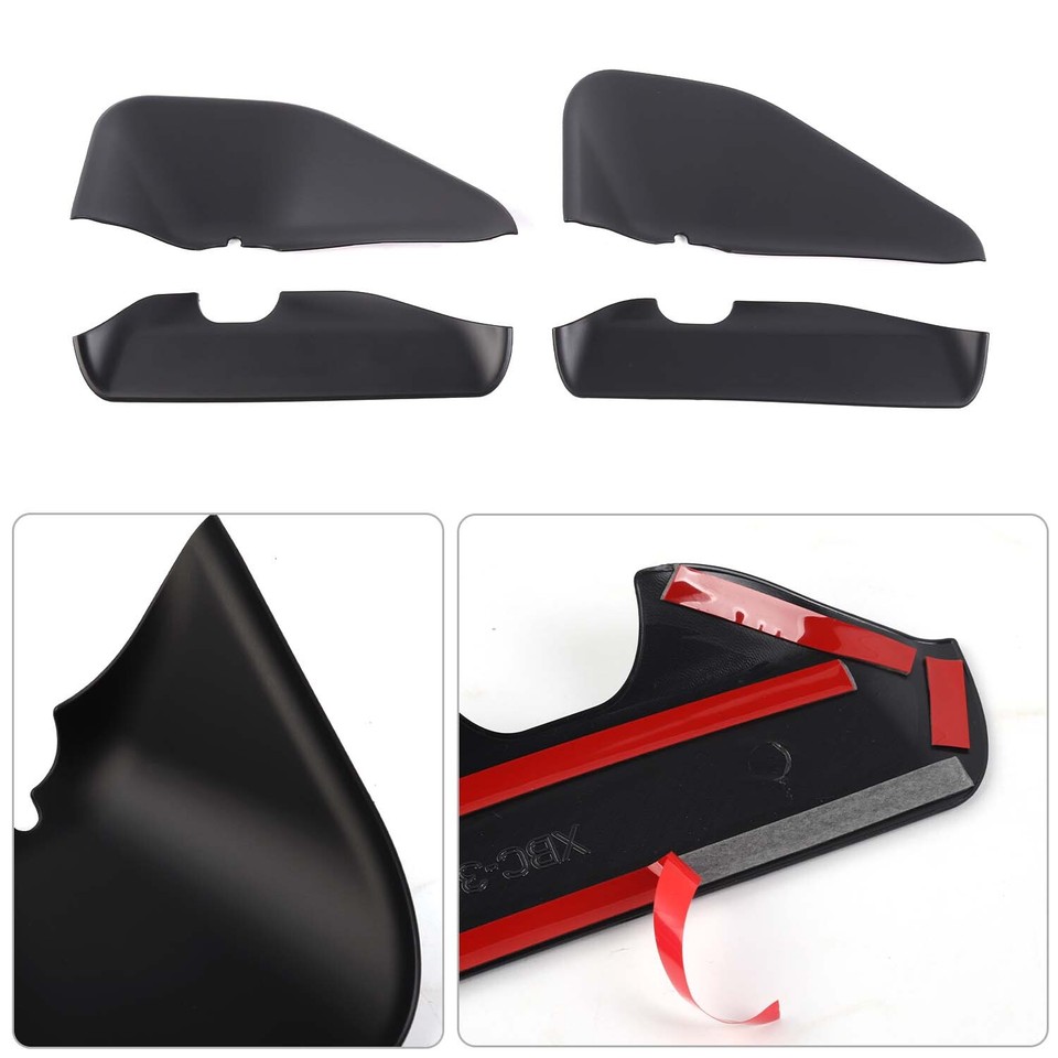 Matt Black Front Windshield Wiper Base Trim Cover For Jeep Wrangler JK ...