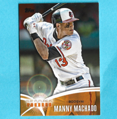 2014 Topps The Future is Now #FN23 Manny Machado Baltimore Orioles | eBay