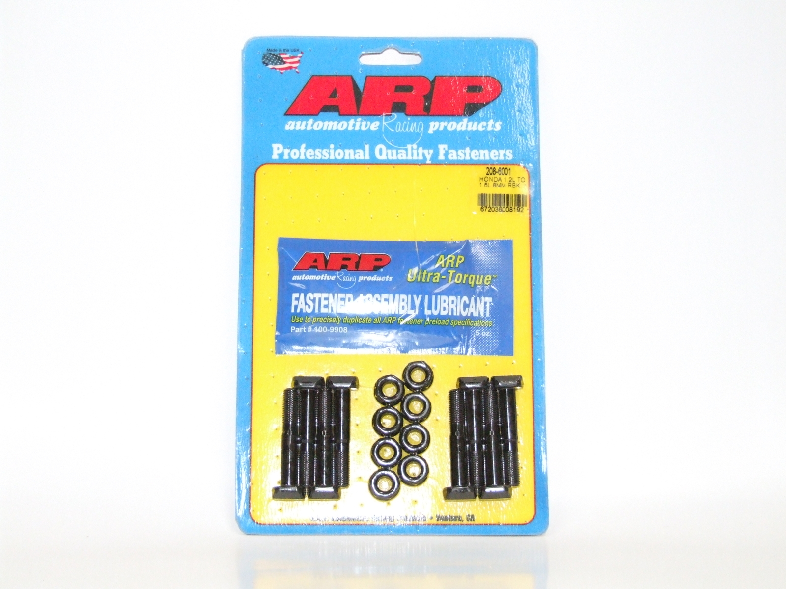 ARP 208-6001 8mm Connecting Rod Bolts Honda/Acura D16 B18 B20 non-VTEC ...