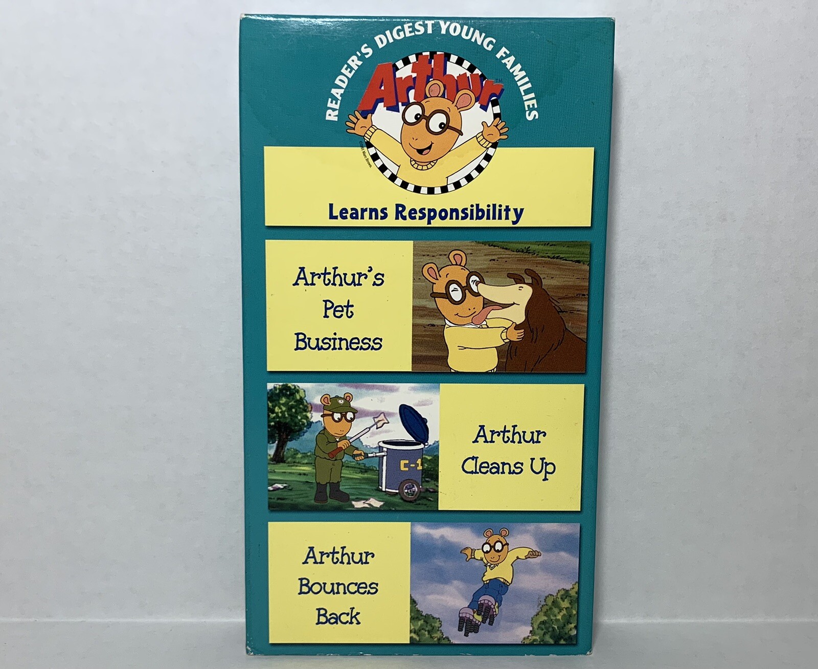 Arthur "Discovers Nature" VHS Tape w/ Wrong Cover Sleeve (Reader's ...