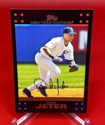 2007 Topps #301 Derek Jeter New York Yankees | eBay