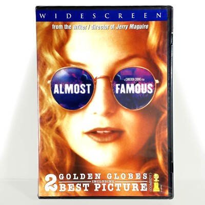 Almost Famous (DVD, 2000, Widescreen) Brand New ! Kate Hudson Billy ...