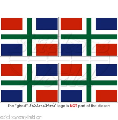 GRONINGEN Drapeau Pays-Bas Grönnen Nederland Néerlandais 50mm Autocollants x4 | eBay UK