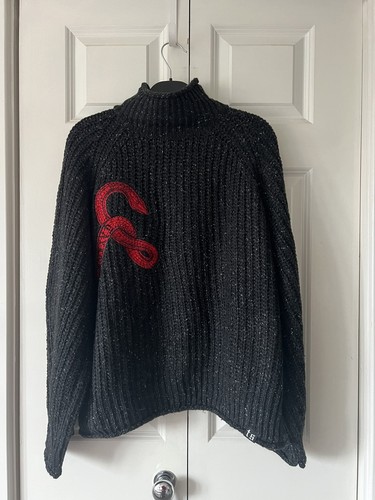 Taylor Swift Reputation Cropped Roll Neck Sweater Jumper | eBay