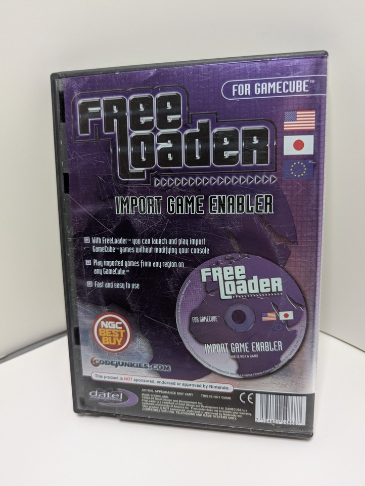 Free Loader Play Imported Games on US Nintendo Gamecube CIB - In ...