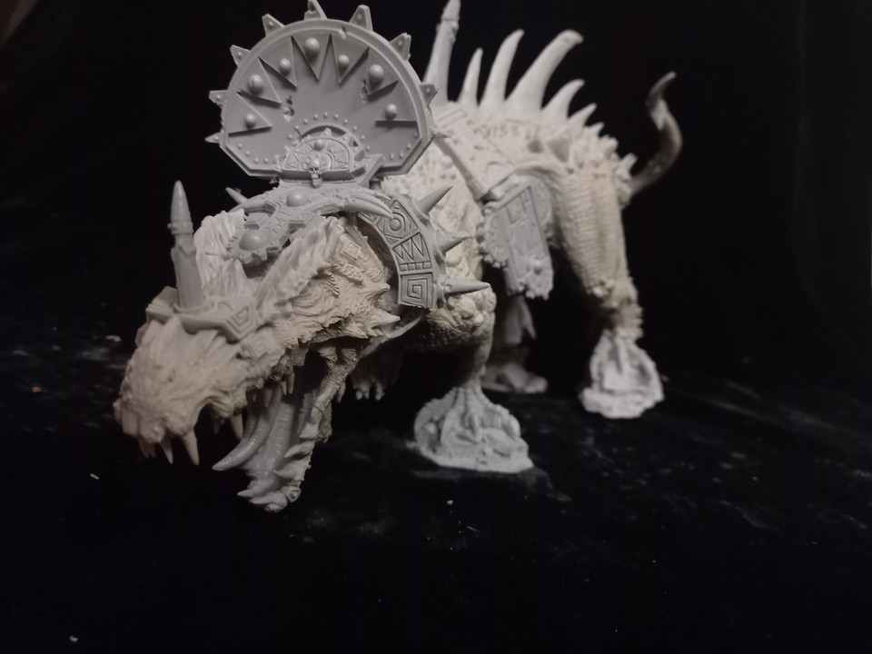 Warhammer AOS Forgeworld Dread Saurian Saurus Games Workshop Lizardmen ...