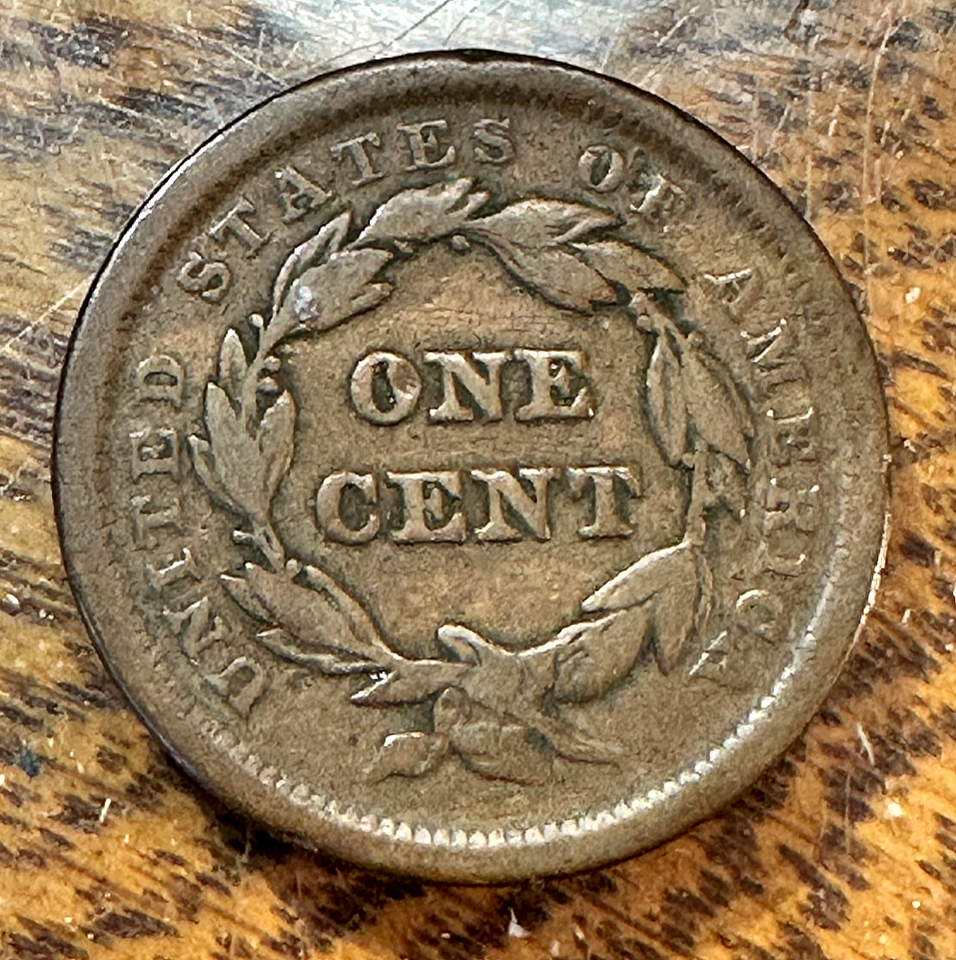 1841 Large Cent Nice Original Fine+ Choice Light Brown Planchet CHRC | eBay