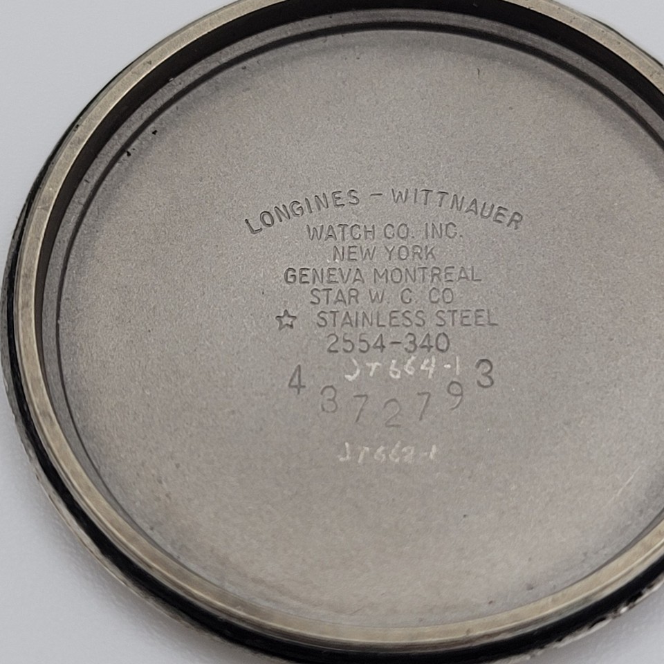LONGINES Vintage Watch ref. 2554-340 peripheral rotor automatic cal ...