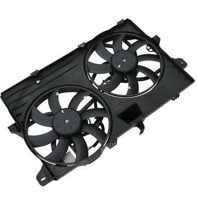 For Ford Edge Lincoln MKX Dual Radiator Condenser Cooling Fan Assembly ...