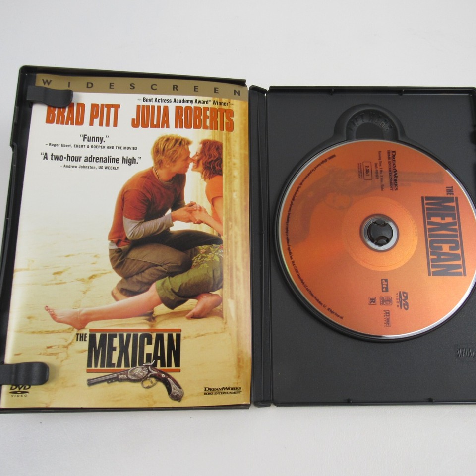 The Mexican - DVD - VERY GOOD Widescreen Brad Pitt Julia Roberts ...