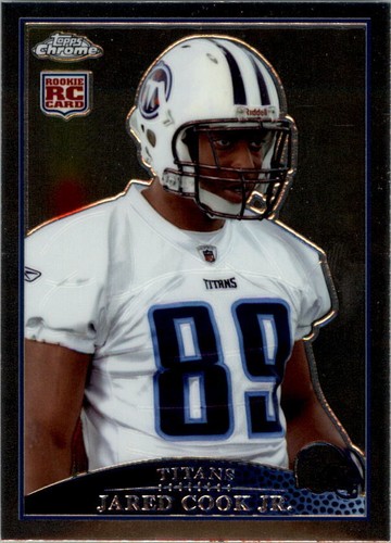 2009 Topps Chrome #TC158 Jared Cook RC Rookie Card | eBay