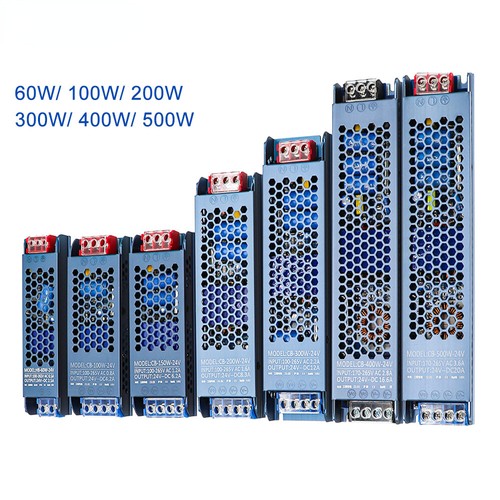 12V 24V LED Power Supply 300W 200W 100W 60W 45W LED Driver AC/DC ...