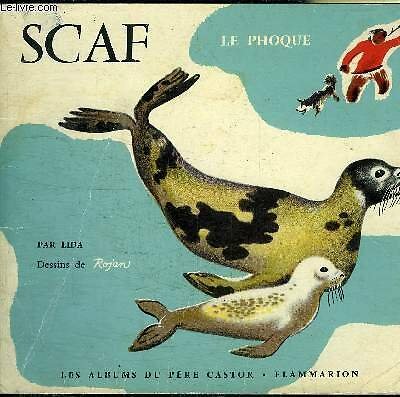 Scaf Le Phoque by Lida, Artwork by Rojan, 1948 French edition | eBay