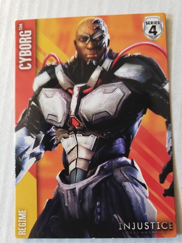 DC Cyborg Injustice Video Game Trading Card Series 4 | eBay