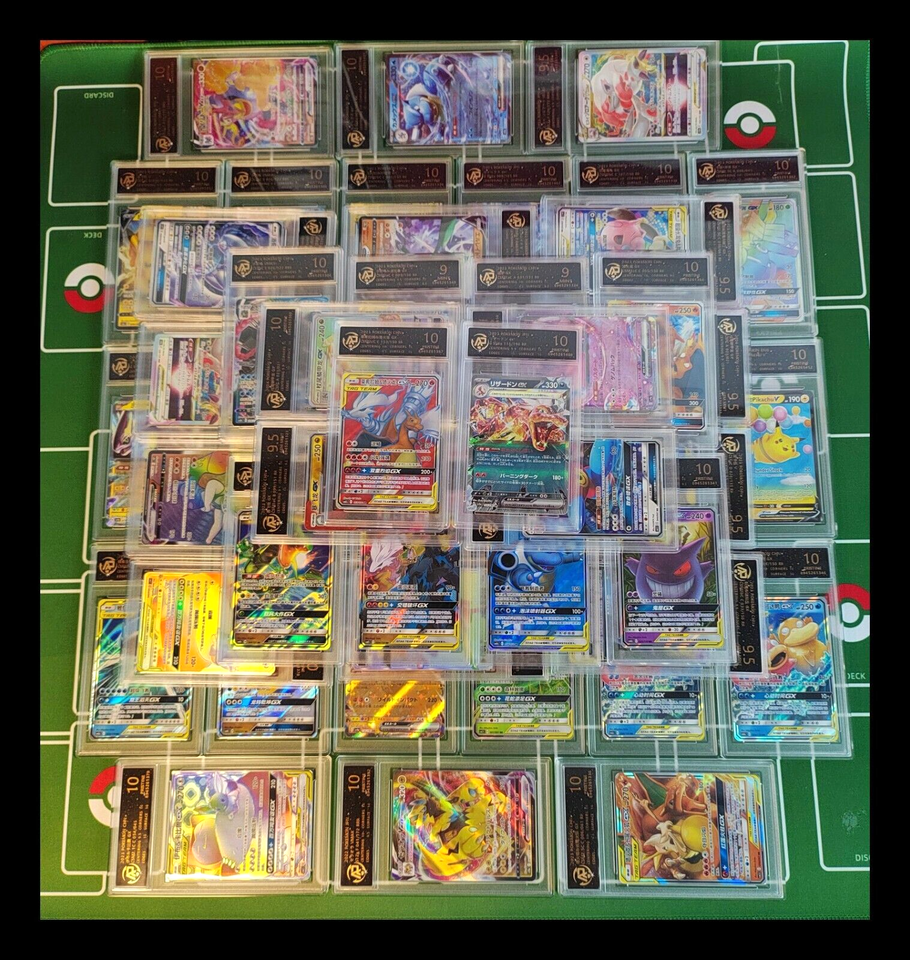 6x Random cards RPA 9.5 Or 10 MINT Graded （same as PSA） Pokemon ...