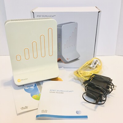 AT&T Cisco 3G MicroCell Signal Booster/Extender DPH153-AT W/ Power Cord ...
